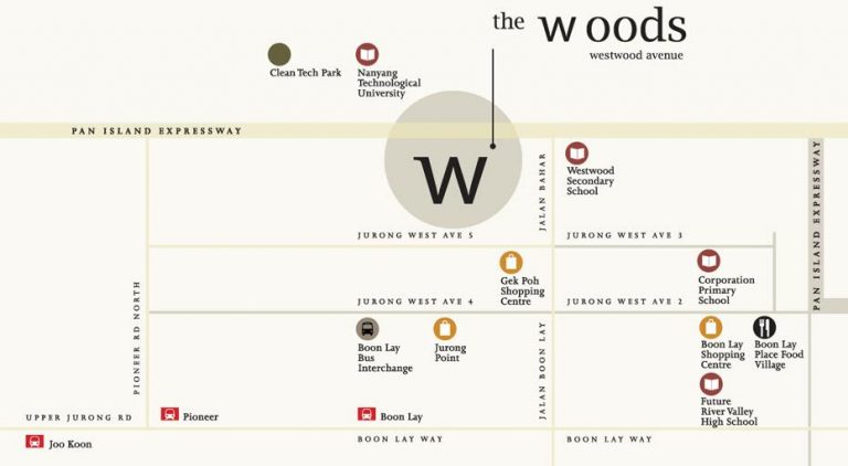 The Woods Floor Plans | Location Map and Site Plan Singapore
